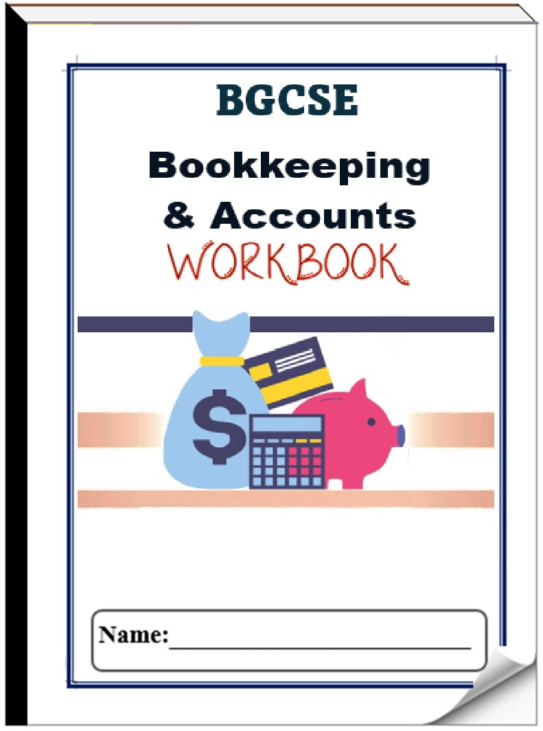 BGCSE Bookkeeping and Accounts Papers 1 and 2 (2012 to 2024 ...