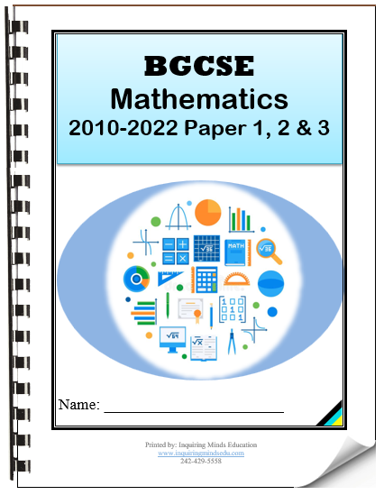 BGCSE Mathematics Workbook (Papers 1,2 &3) – Inquiring Minds Education
